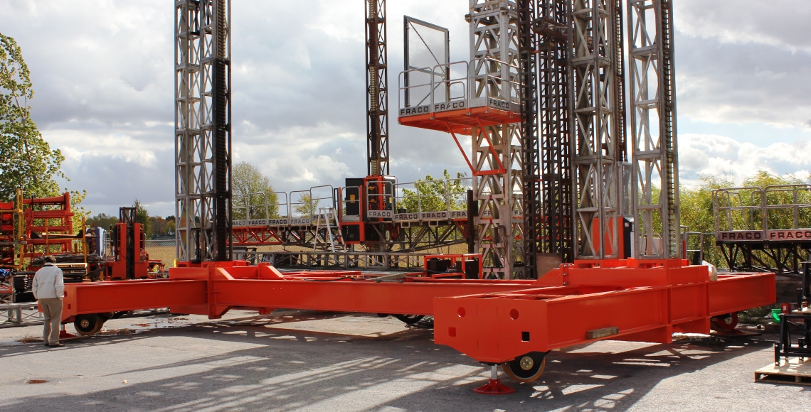 FRACO | SEH-Series Construction hoists for passengers and materials